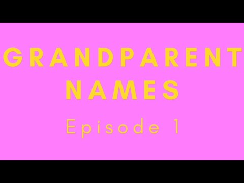 Letβs discuss: Southern Grandparent Names