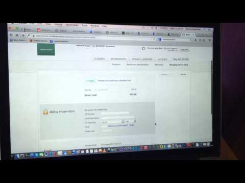 MyBody Studios online MindBody Payment System