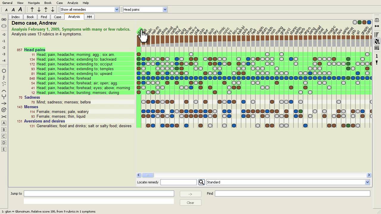 Complete Dynamics - Analysis module - Advanced