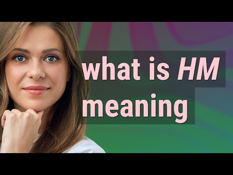 Hm | meaning of Hm