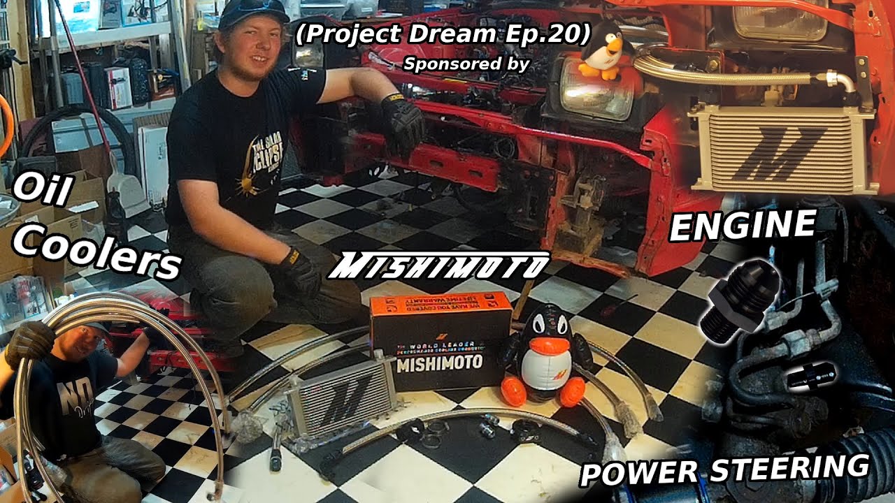 Installing Mishimoto Oil Coolers! (Project Dream Ep. 20)