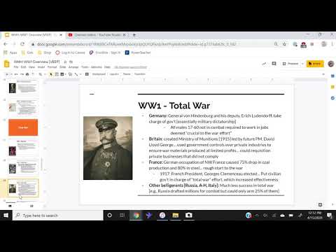 WHH: "Total War" in World War 1