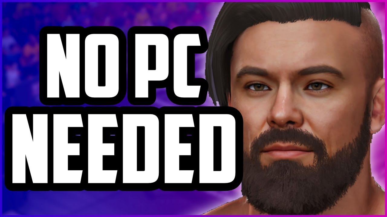 WWE 2K26 - Face Texture Tutorial + CAW Tips for Beginners