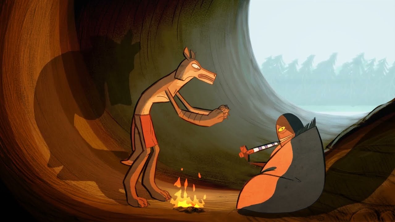 Coyote and the Rock