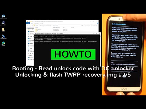Rooting your device part 2/5 - Read unlock codes with DC unlocker - Unlocking & Flash TWRP recovery