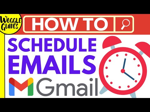 How to delay emails in Gmail Schedule for later!