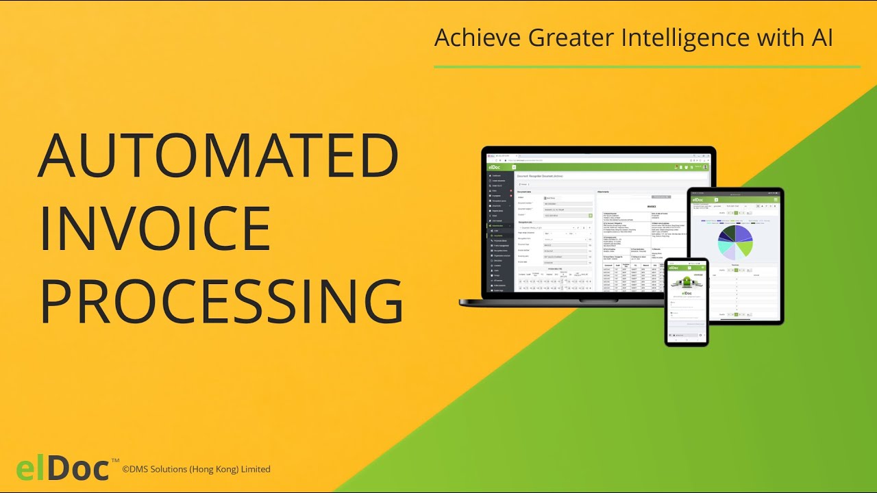 elDoc - Intelligent Document Processing | Automated Invoice Processing | Use Case