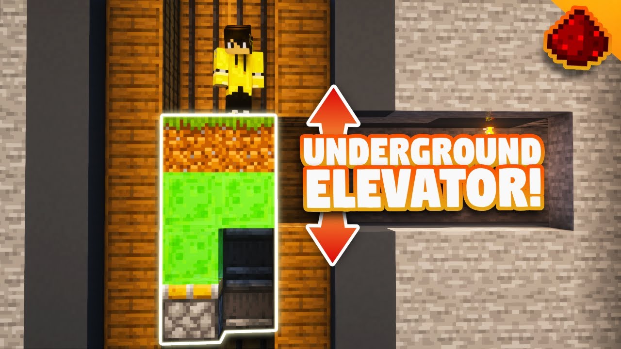 (UPDATED) How To Make an Underground FLUSH 2X2 Elevator!!! (JAVA 1.21+)