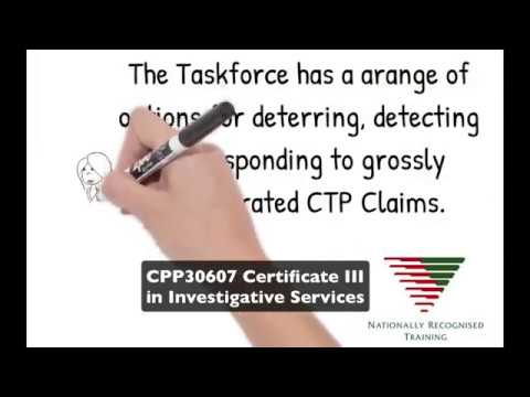 Australian Private Investigator CTP Insurance Fraud taskforce Ravens NSW