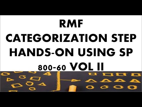 NIST RMF System Categorization Step Hands On (Using SP 800-60 Vol II)