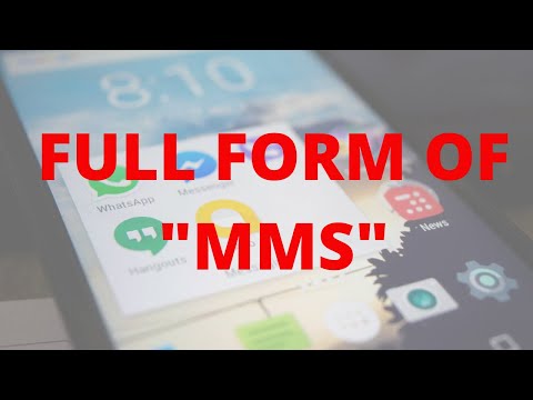 FULL FORM OF "MMS"