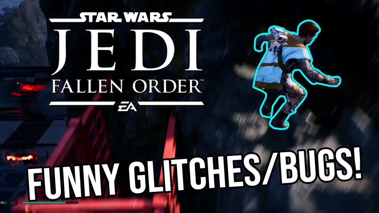 FUNNY GLITCHES - My Favorite Bugs in Star Wars Jedi Fallen Order Compilation