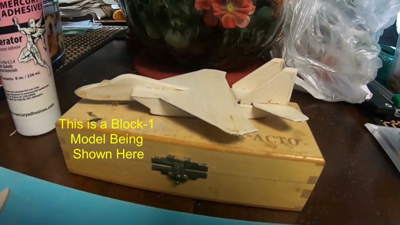 F15 Balsa Model Part 1