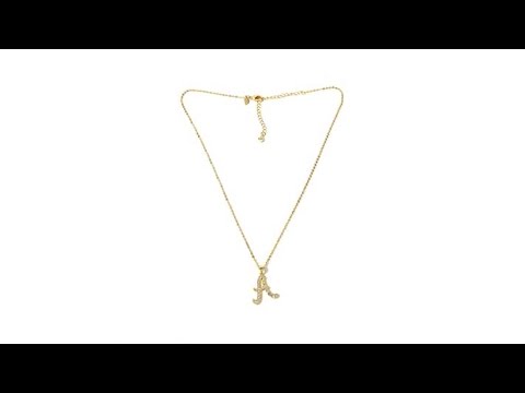Real Collectibles by Adrienne Initial Necklace