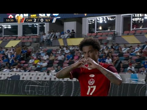 Tajon Buchanan Goal Amazing, Canada vs El Salvador (2-0), All Goals Results And Extended Highlights.