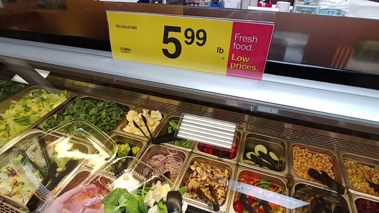 Salad Bar At Kroger - April 2019