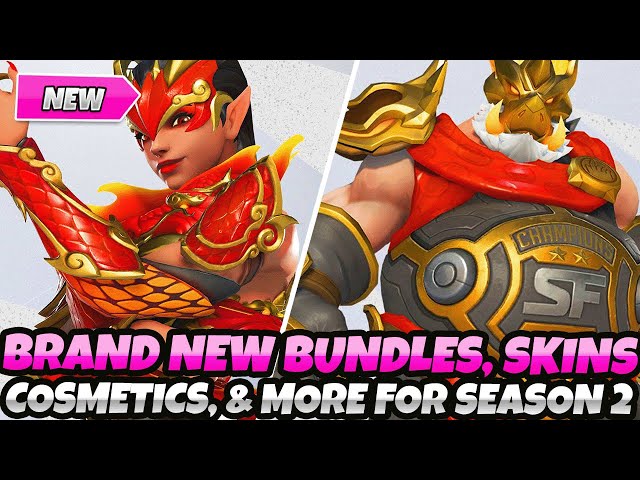 Overwatch 2 Season 2 League Shop: Midas Roadhog, Goat Brigette, and more