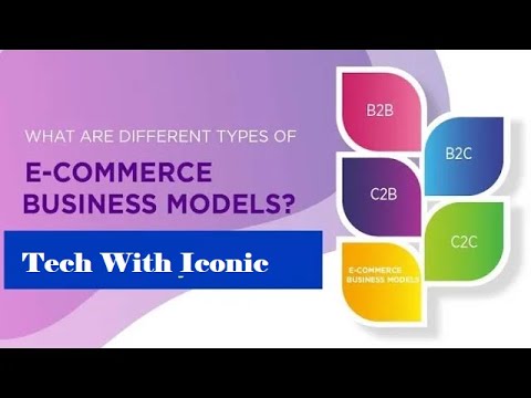 ECommerce Business Model Lecture E Commerce Business Model ECommerce || Tech With Iconic