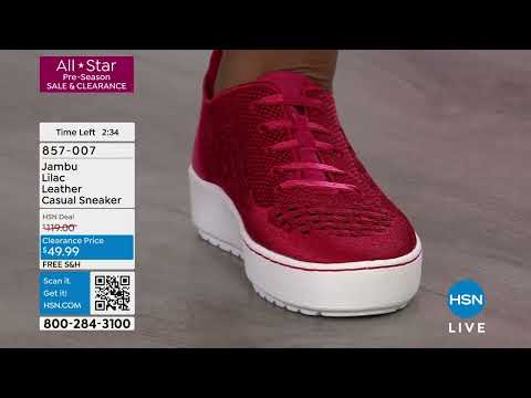 Jambu Lilac Leather Casual Sneaker