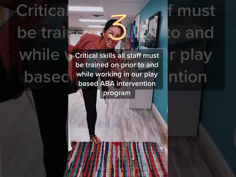 3 critical skills for staff in play based ABA programs