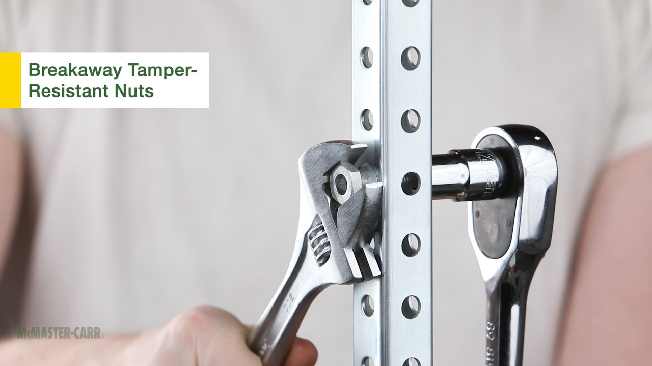 Breakaway Tamper-Resistant Nuts