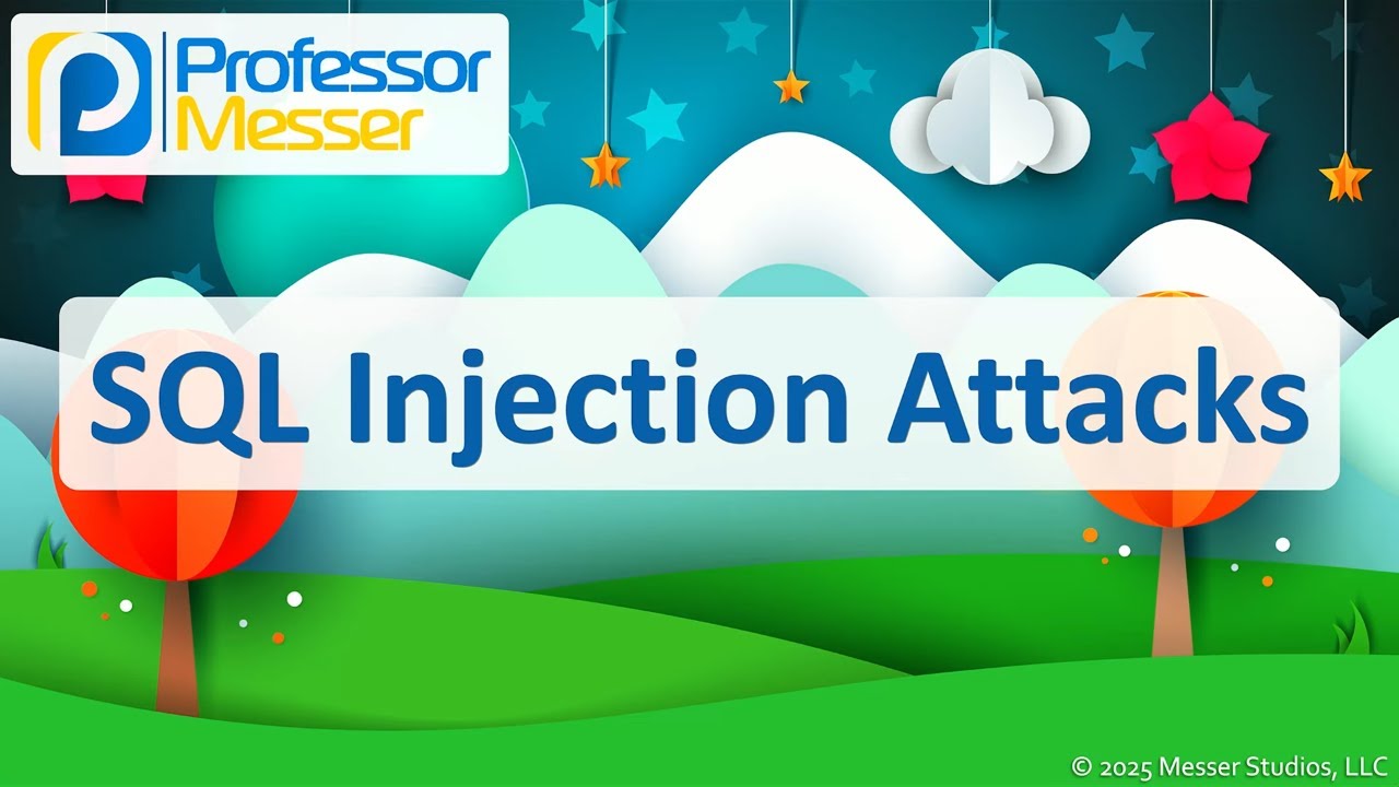 SQL Injection Attacks - CompTIA A+ 220-1202 - 2.5