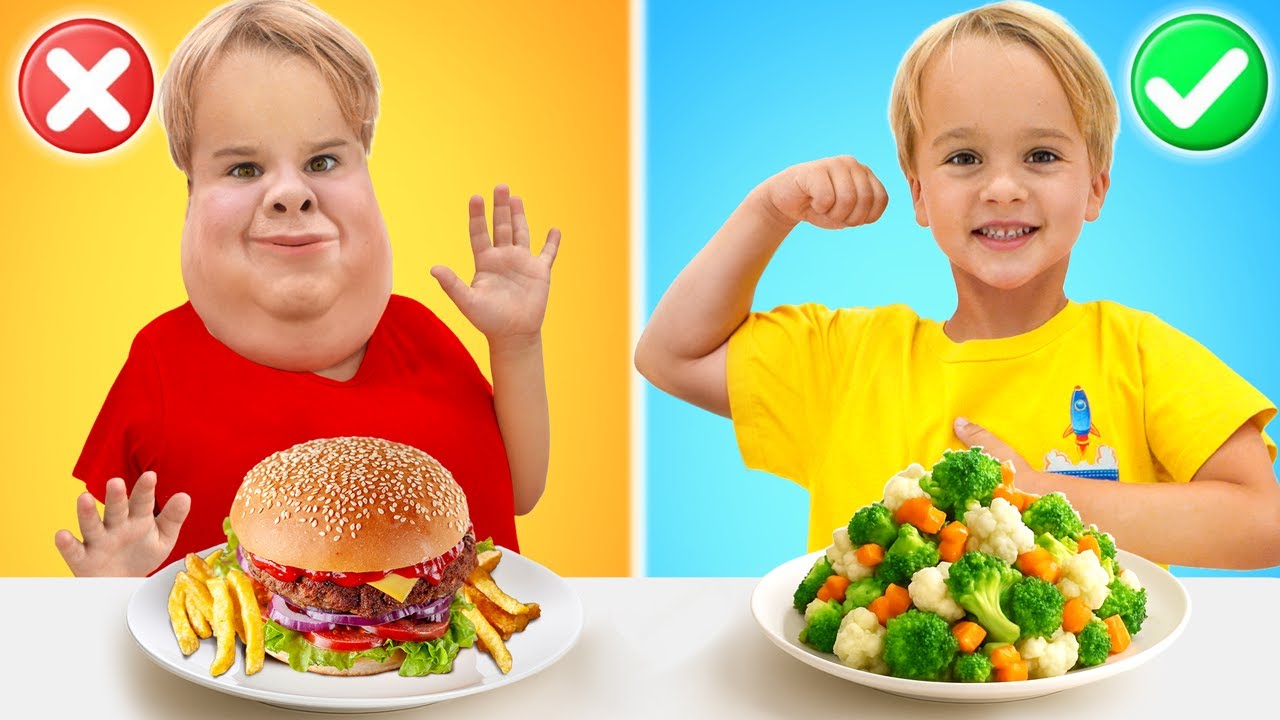 Kids learn the importance of healthy food