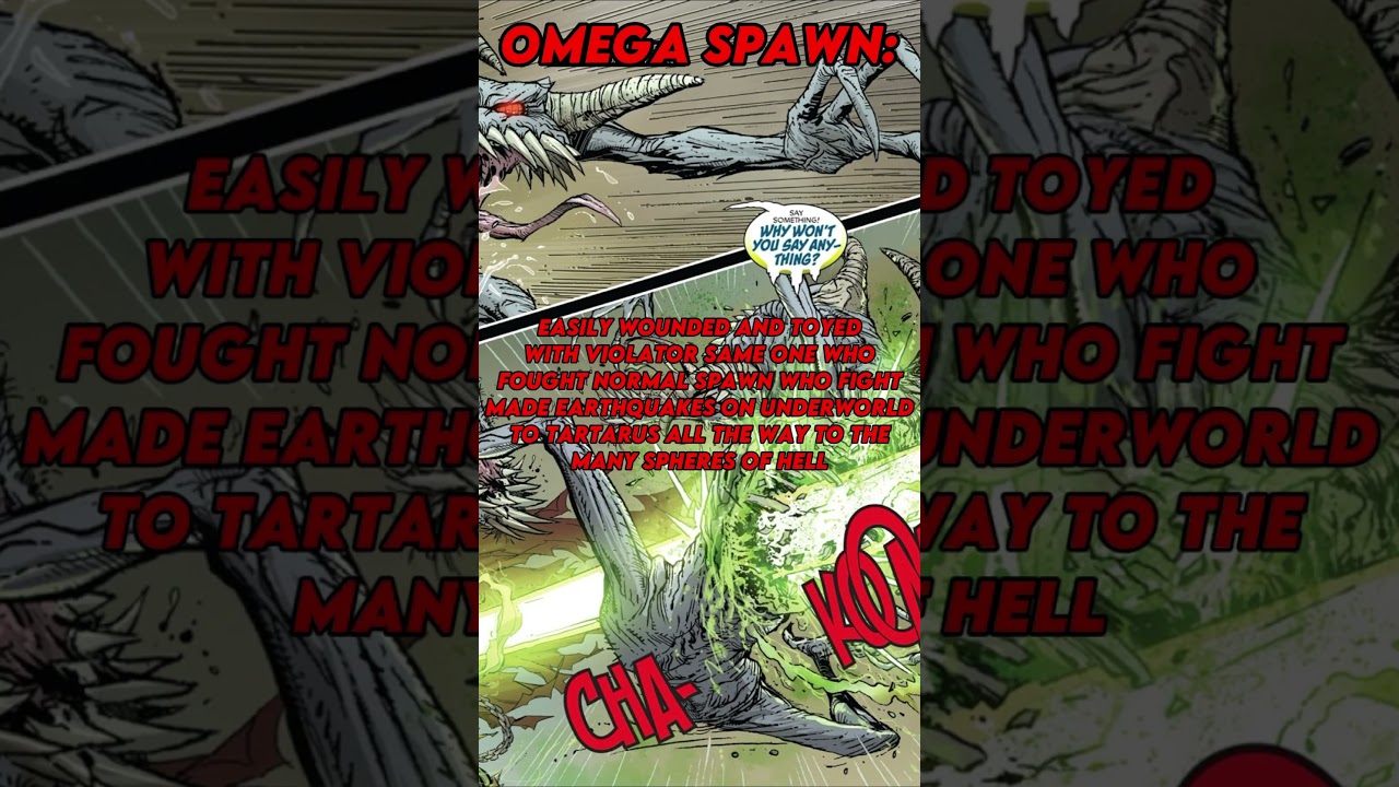 Omega Spawn vs Cosmic Armor Superman #spawn #edit #imagecomics #dc #comicbook