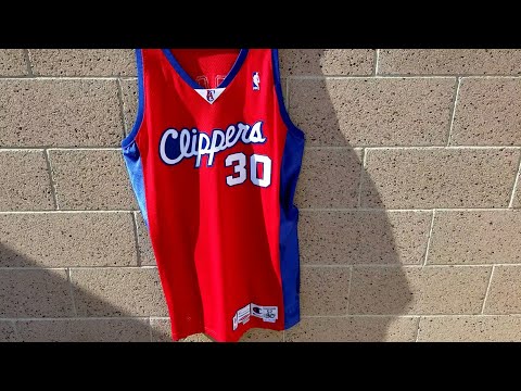 Los Angeles Clippers team issued jersey review!