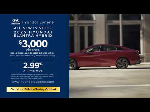 New 2025 Hyundai Elantra Hybrid – June Specials