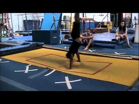 full twisting flyspring on Tramp – Gymnastics Coaching.com