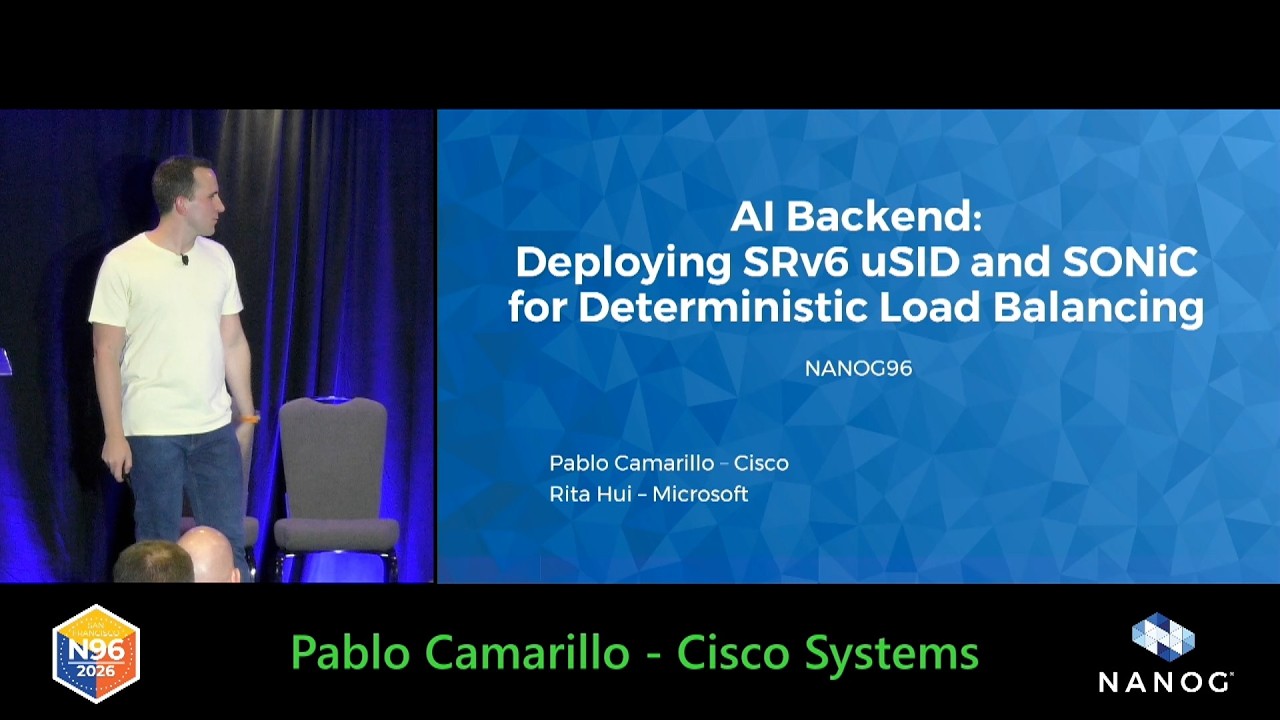 AI Backend: Deploying SRv6 uSID and SONiC for Deterministic Load Balancing