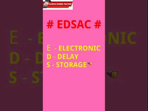 FULL FORM OF EDSAC 💻👍💯✔️😎🤗# shorts