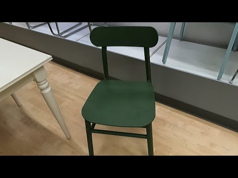 IKEA RONNINGE CHAIR GREEN CLOSER LOOK IKEA FURNITURE SHOPPING CHAIRS KITCHEN DINING FURNITURE REVIEW