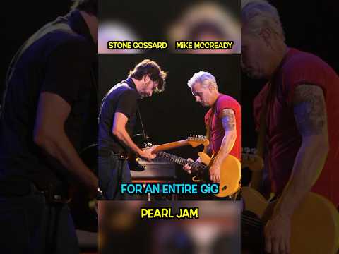 Mike McCready and Stone Gossard switching parts #guitar #guitarist #pearljam #shorts 