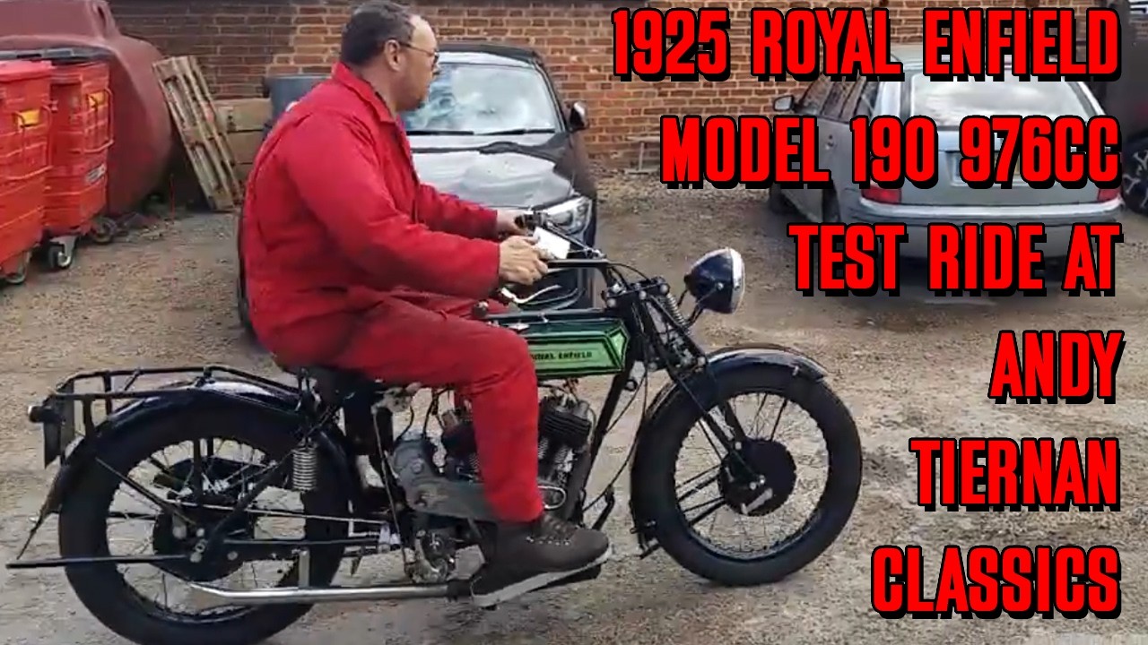 1925 Royal Enfield Model 190 976cc at Andy Tiernan Classics #09553REN