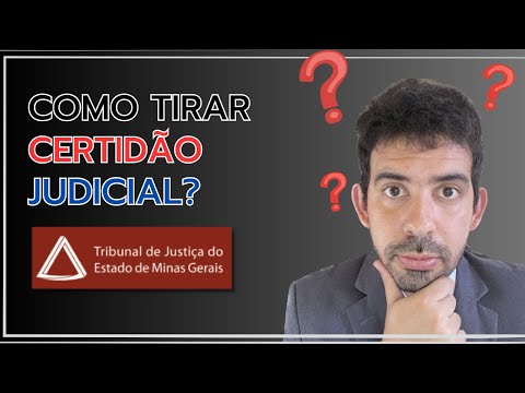 COMO SOLICITAR e CONSULTAR CERTIDÃO JUDICIAL - CÍVEL e CRIMINAL - TJMG | 2024 | ATUALIZADO!