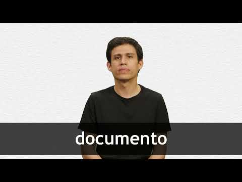 English Translation of “DOCUMENTO” | Collins Spanish-English Dictionary