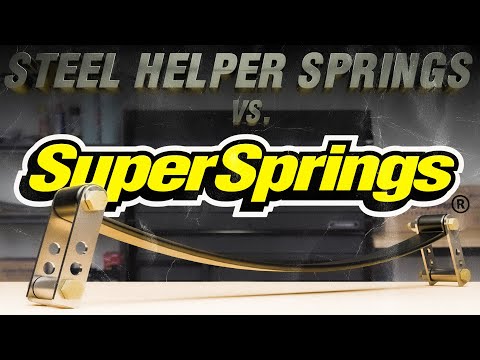 Steel Helper Springs vs SuperSprings | Engineering Corner