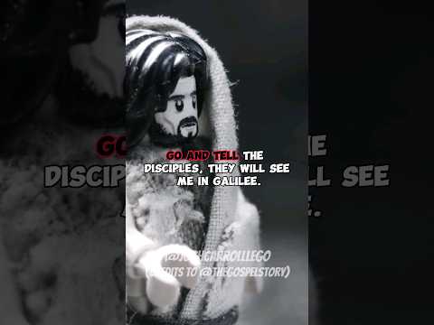 Jesus is Alive! #shorts #jesus #brickfilm #bible #christianity #resurrection