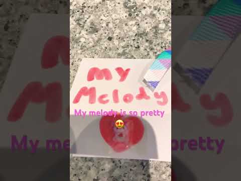 Packing my #mymelody birthday cake plush and how I make squishy packages #shorts #sanrio