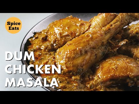 DUM CHICKEN MASALA | DUM CHICKEN HYDERABADI | DUM KA MURGH | DUM CHICKEN CURRY