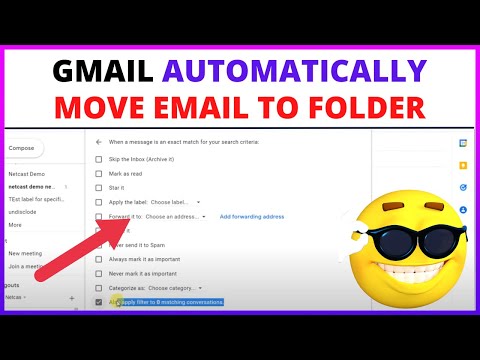 Gmail Automatically Move Email to Folder?