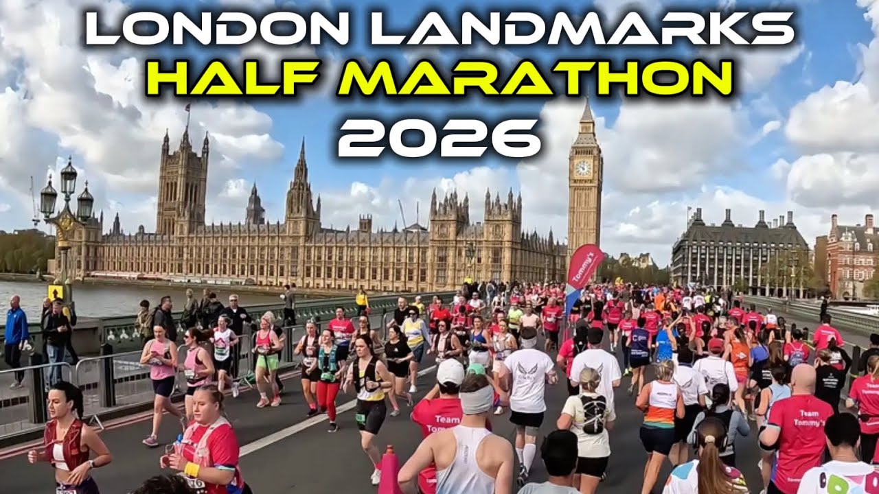 London Landmarks Half Marathon 2026 Tommys Dragon Wave 3 #POV #llhm #london #halfmarathon #running