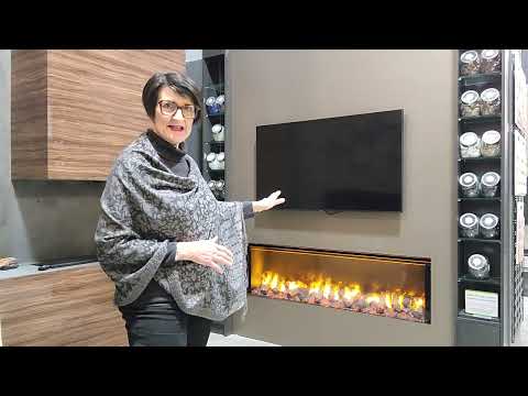 Mounting a TV above an electric fireplace #electricfireplace #electricfire #fireplacedecor