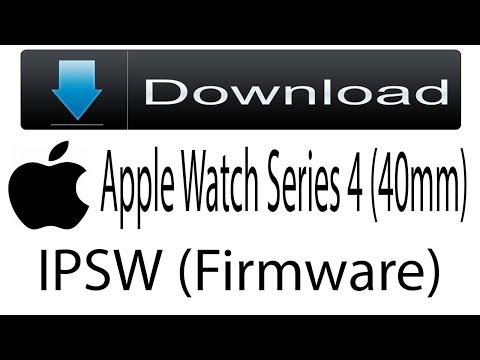 Download Apple Watch Series 4 (40mm) Firmware | IPSW (Flash File|iOS) For Update Apple Device