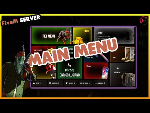 [PAID] exDev-mainmenu | Responsive UI | Inspired by GrandRP [ESX only ...