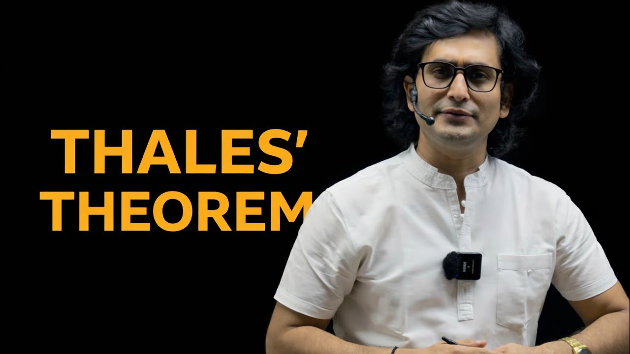 Thales Theorem ◇ 10th ◇ IIT-JEE ◇ olympiad ◇Dev sir