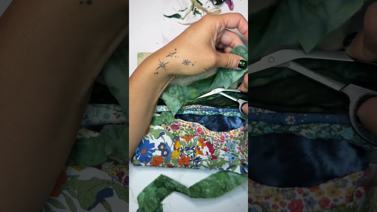 #art #kinusaiga #fabricart #landscapeart