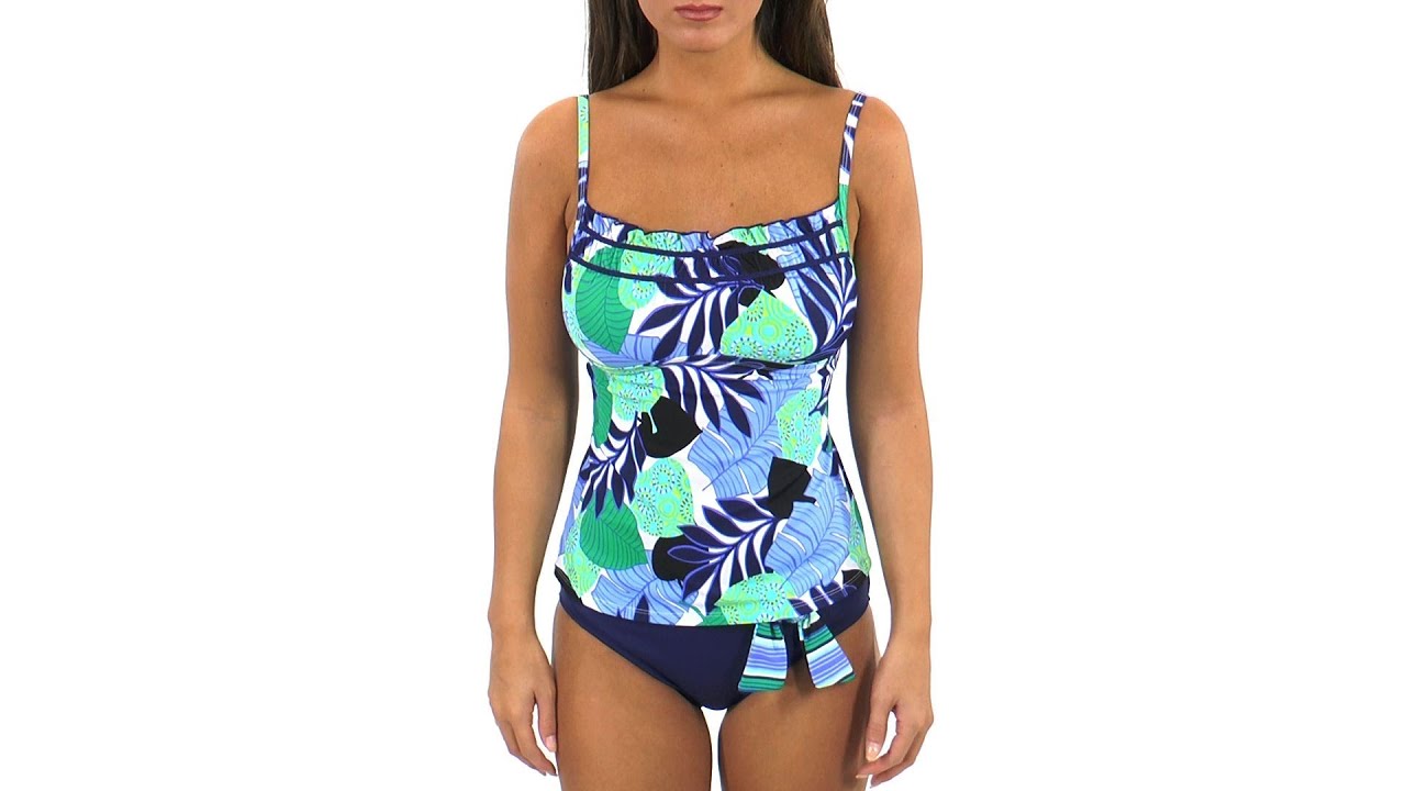 South Point Vida Tropic Pina Colada Tankini Top | SwimOutlet.com